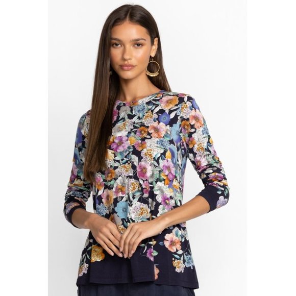 Johnny Was | Tops | Johnny Was Janie Fall Dance Favorite Crew Neck ...